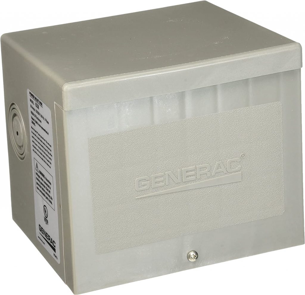 Generac Outdoor 50-Amp Power Inlet Box - SMART GENERATORS